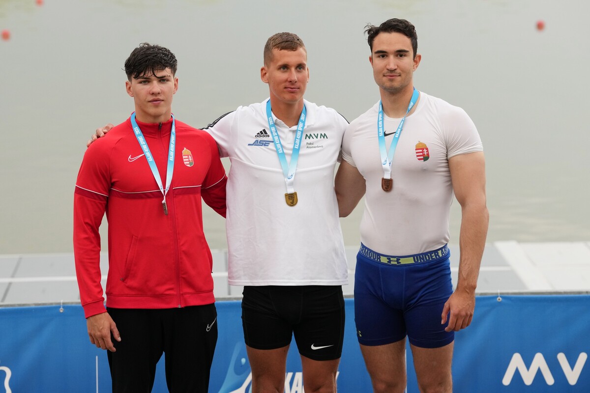 Az esélyesség terhe sem fogott ki Adolf Balázson - Kajak-Kenu Sport