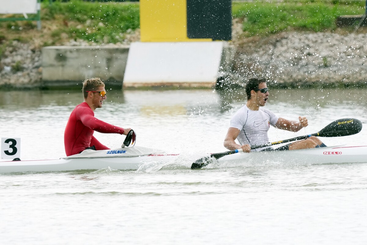 Szegeden is simán nyert a Gazsó, Csipes páros - Kajak-Kenu Sport